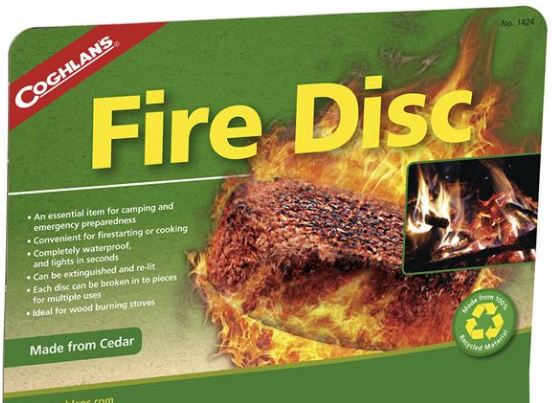 Coghlans Fire Disc optænding – XtraGrej